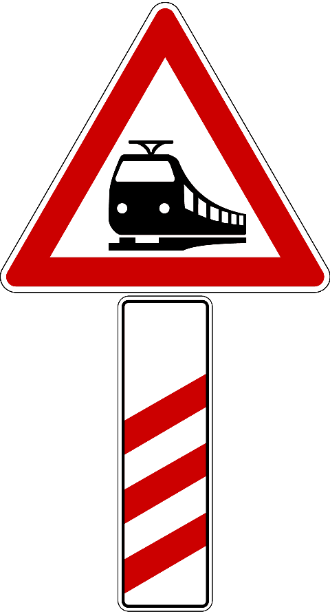 Was Mussen Sie Bei Dieser Verkehrszeichenkombination Beachten Bahn